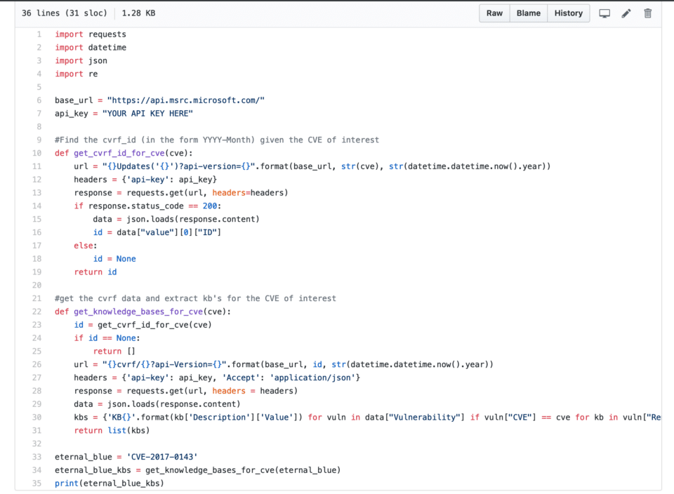 CVE to KB: How to Correlate CVE Vulnerabilities to KB Patches via ...